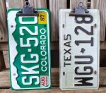 30 Craft Ideas for Old License Plates | Creative License Plate Projects