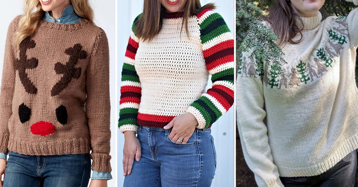 12 Festive Christmas Sweater Ideas - Hello Lidy