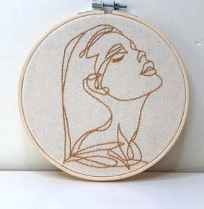 10 Face Embroidery Art Free Patterns - Hello Lidy