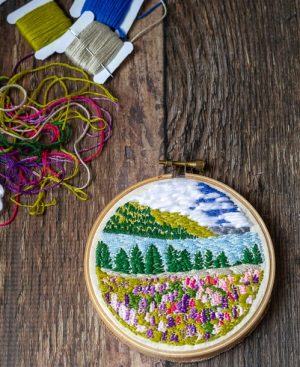 9 Nature-Inspired Free Embroidery Patterns - Hello Lidy