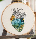 15 Aesthetic Embroidery Art Free Patterns - Hello Lidy