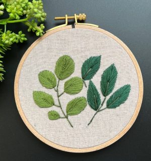 8 Leaf Embroidery Free Patterns - Hello Lidy