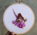 6 Embroidery Dancing Girl Free Patterns - Hello Lidy