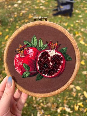 10 Free Fruit Embroidery Patterns - Hello Lidy