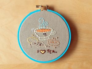 7 Tea Embroidery Free Patterns - Hello Lidy