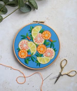 10 Free Fruit Embroidery Patterns - Hello Lidy