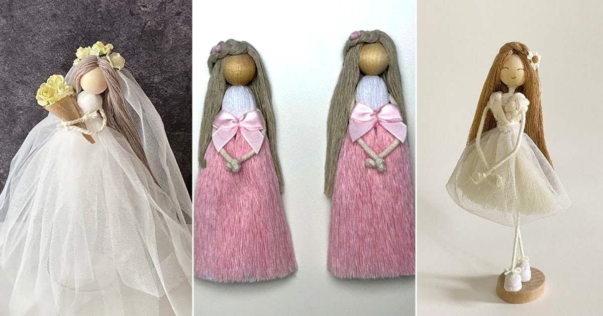 10 Macrame Doll Free Patterns - Hello Lidy