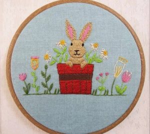 12 Bunny Embroidery Free Patterns - Hello Lidy