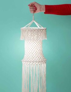 10 Macrame Lampshade Free Patterns - Hello Lidy