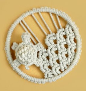6 Macrame Sea Creatures Wall Hanging Free Patterns - Hello Lidy