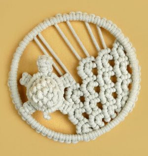 6 Macrame Sea Creatures Wall Hanging Free Patterns - Hello Lidy