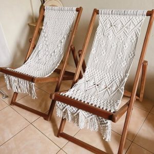 11 Macrame Chair Free Patterns - Hello Lidy