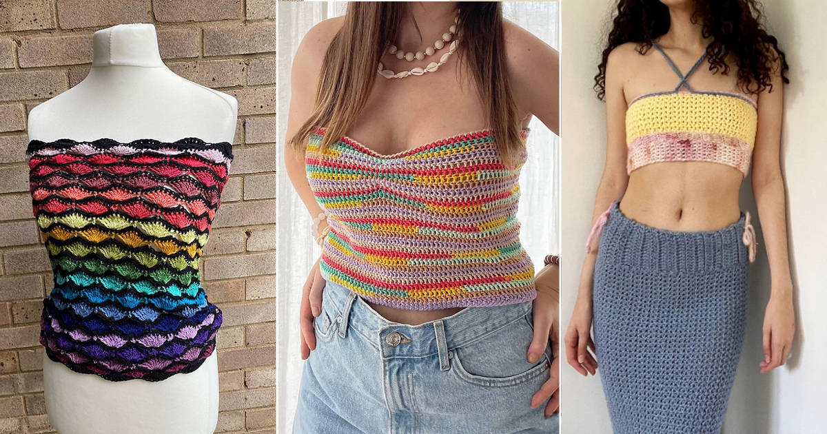 14 Crochet Tube Top Free Patterns - Hello Lidy