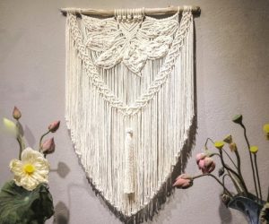 6 Macrame Lotus Wall Hanging Free Patterns - Hello Lidy