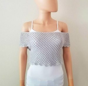 14 Crochet Summer Off-Shoulder Top Free Patterns - Hello Lidy