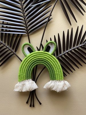8 Macrame Frog Wall Hanging Ideas - Hello Lidy