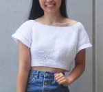 14 Crochet Summer Off-Shoulder Top Free Patterns - Hello Lidy