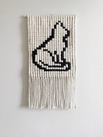 6 Macrame Cat Wall Hanging Free Patterns - Hello Lidy