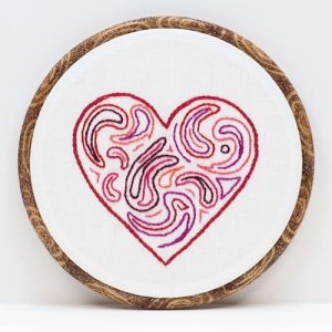14 Heart Embroidery Free Patterns - Hello Lidy