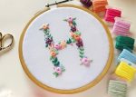 10 Letter Hand Embroidery Free Patterns - Hello Lidy