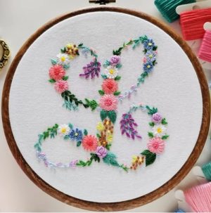 10 Letter Hand Embroidery Free Patterns - Hello Lidy
