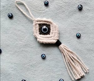 9 Macrame Car Charm Free Patterns - Hello Lidy