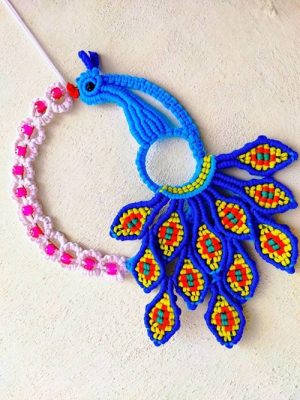4 Macrame Peacock Wall Hanging Free Patterns - Hello Lidy