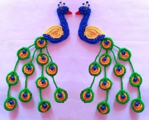 4 Macrame Peacock Wall Hanging Free Patterns - Hello Lidy