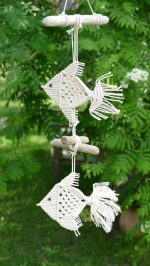 7 Macrame Fish Wall Hanging Free Patterns - Hello Lidy
