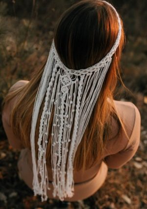 6 Macrame Wedding Veil Free Patterns - Hello Lidy