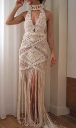 6 Macrame Wedding Dress Ideas - Hello Lidy
