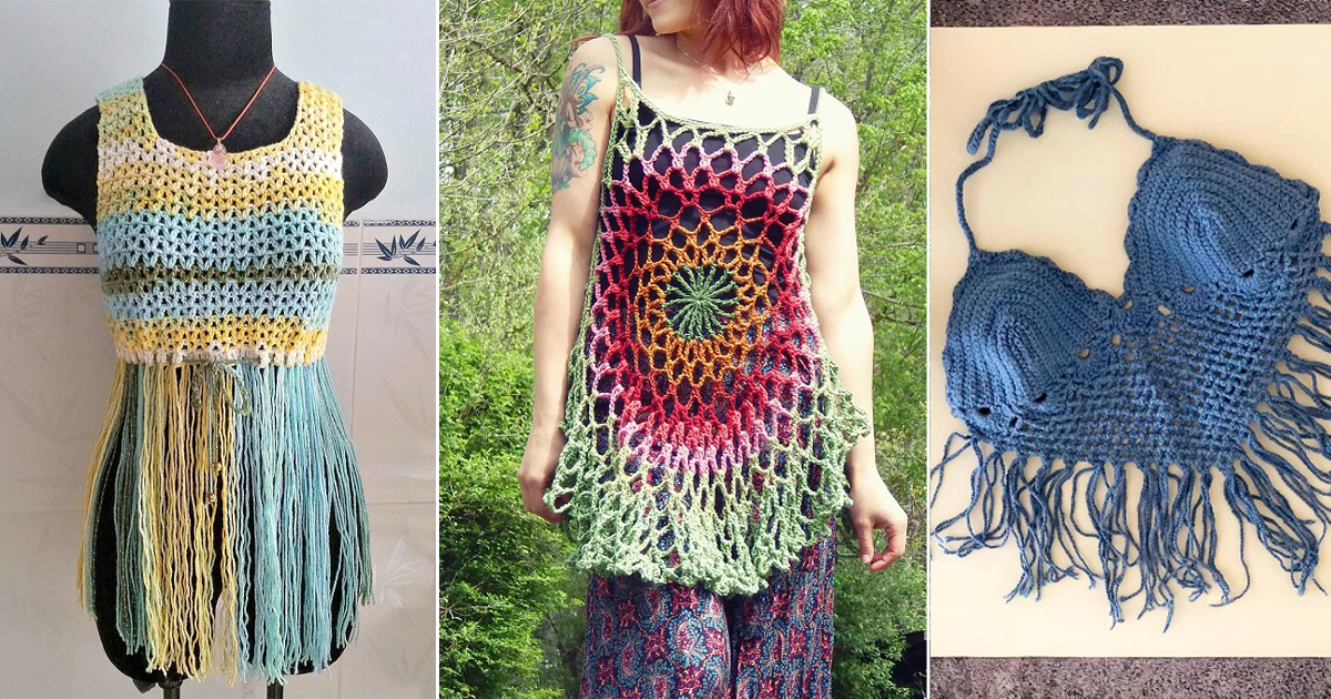 13 Crochet Festival Top Free Patterns - Hello Lidy