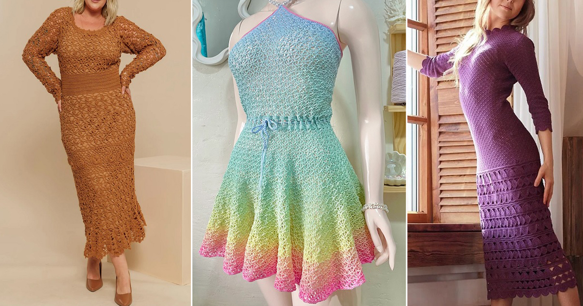 13 Party Dress Free Crochet Patterns - Hello Lidy