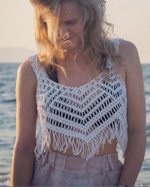 10 Macrame Crop Top Free Patterns - Hello Lidy