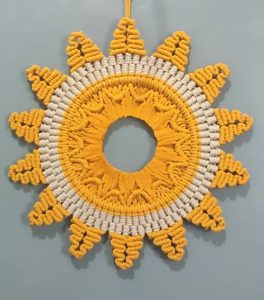 7 Macrame Sun Wall Hanging Free Patterns - Hello Lidy