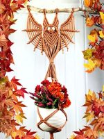 7 Macrame Bat Wall Hanging Free Patterns - Hello Lidy