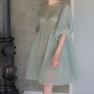 9 Puff Sleeve Dress Free Crochet Patterns - Hello Lidy
