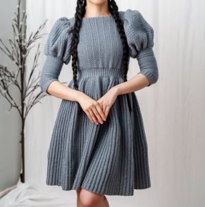9 Puff Sleeve Dress Free Crochet Patterns - Hello Lidy