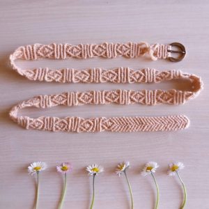 9 Macrame Belt Free Patterns - Hello Lidy