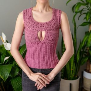 9 Crochet Keyhole Top Free Patterns - Hello Lidy