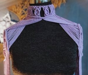 6 Macrame Fringe Epaulettes Accessory Free Patterns - Hello Lidy