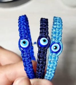 10 Macrame Evil Eye Bracelet Free Patterns - Hello Lidy