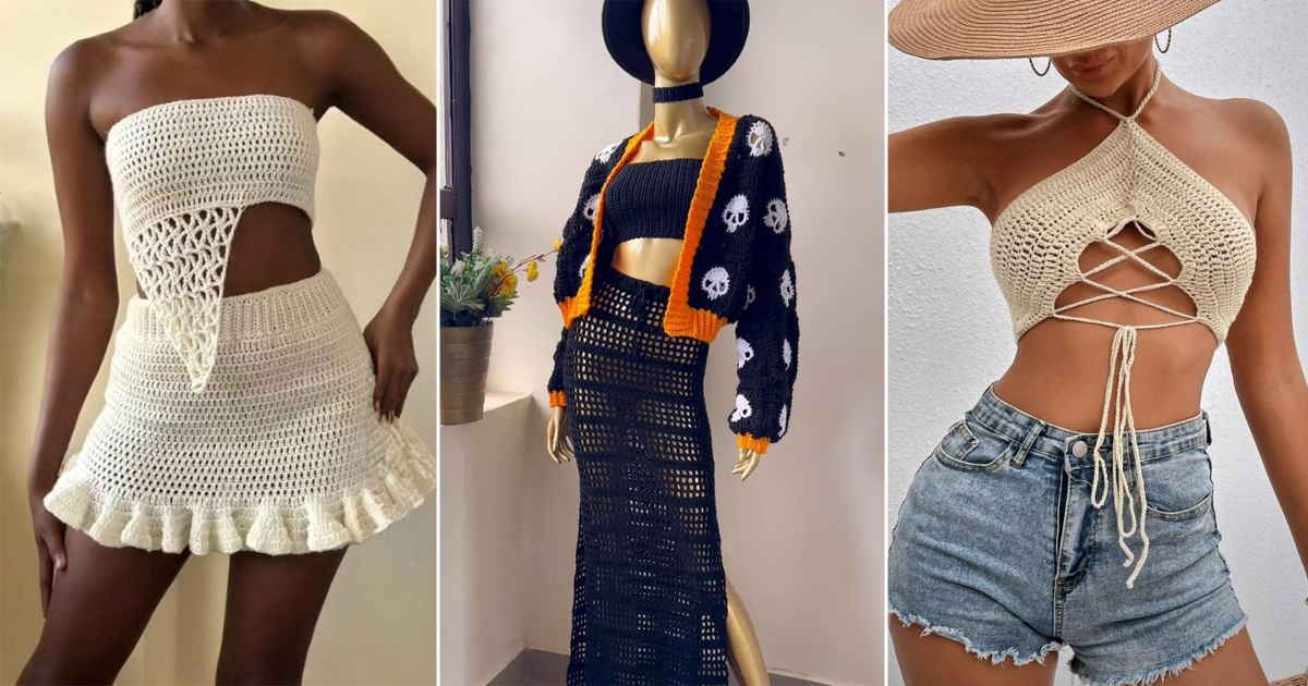 14 Crochet Bandeau Top Free Patterns - Hello Lidy