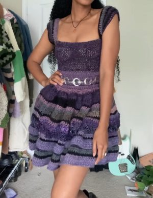 9 Crochet Gothic Dress Free Patterns - Hello Lidy