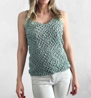14 Crochet Summer Tank Top Free Patterns - Hello Lidy