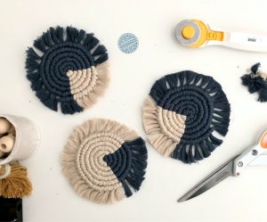 13 Macrame Coasters Free Patterns - Hello Lidy