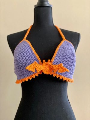 12 Halloween Crop Top Free Crochet Patterns - Hello Lidy