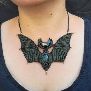 9 Macrame Halloween Jewelry Free Patterns - Hello Lidy