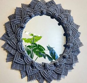 9 Macrame Mirror Wall Hanging Free Patterns - Hello Lidy