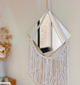 9 Macrame Mirror Wall Hanging Free Patterns - Hello Lidy